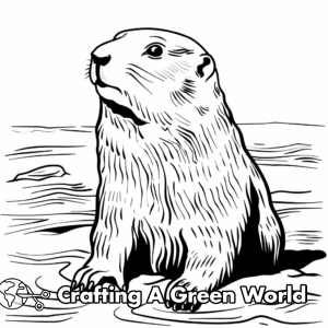 Groundhog Day Coloring Pages - Free & Printable!