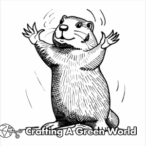 Groundhog Day Coloring Pages - Free & Printable!