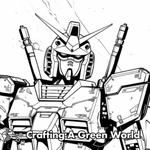 Gundam Coloring Pages - Free & Printable!