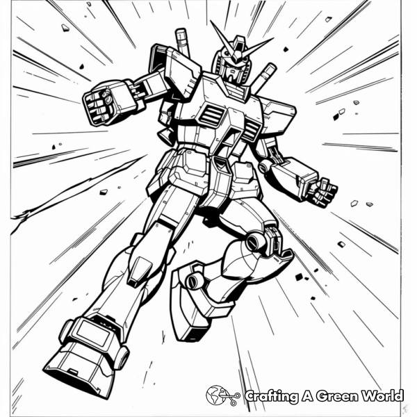 Gundam Coloring Pages - Free & Printable!