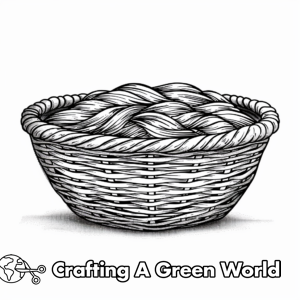 Basket Coloring Pages - Free & Printable!