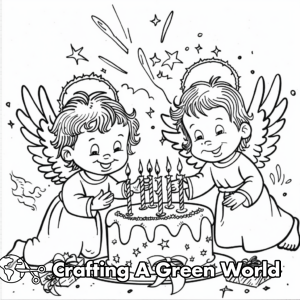 Happy Birthday Jesus Coloring Pages - Free & Printable!