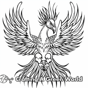 Phoenix Coloring Pages - Free & Printable!
