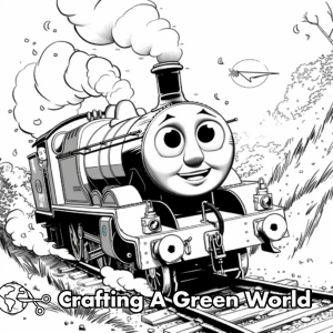 Thomas And Friends Coloring Pages - Free & Printable!