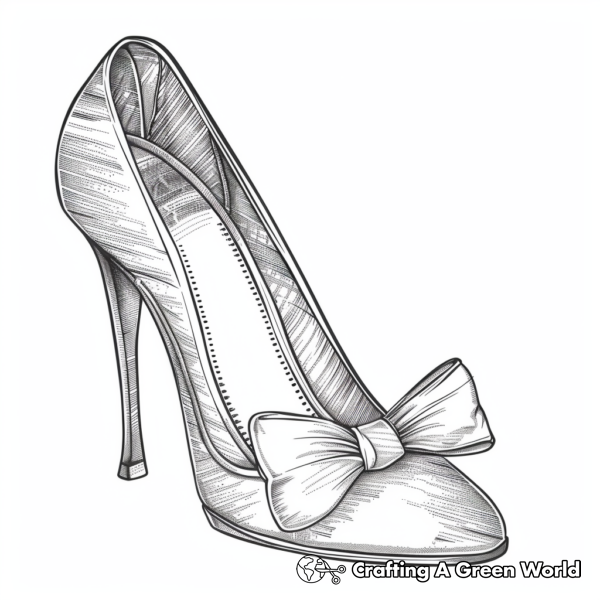 High Heel Coloring Pages - Free & Printable!