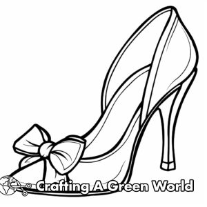 High Heel Coloring Pages - Free & Printable!