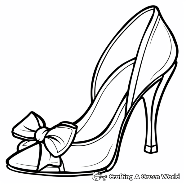 High Heel Coloring Pages - Free & Printable!