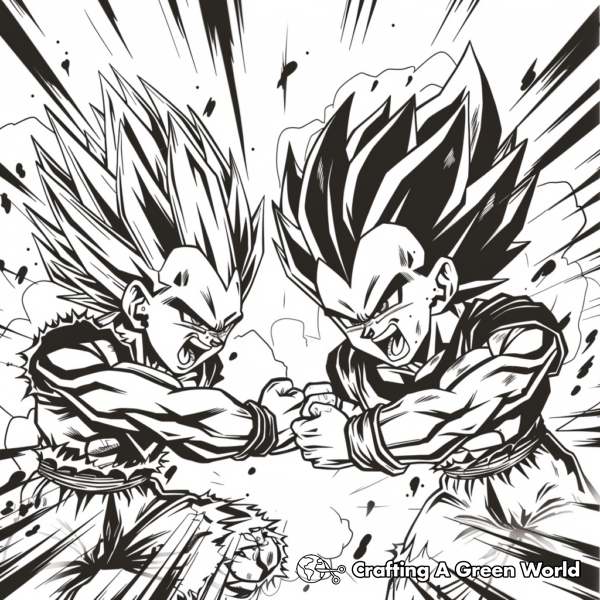 Dragon Ball Z Coloring Pages - Free & Printable!