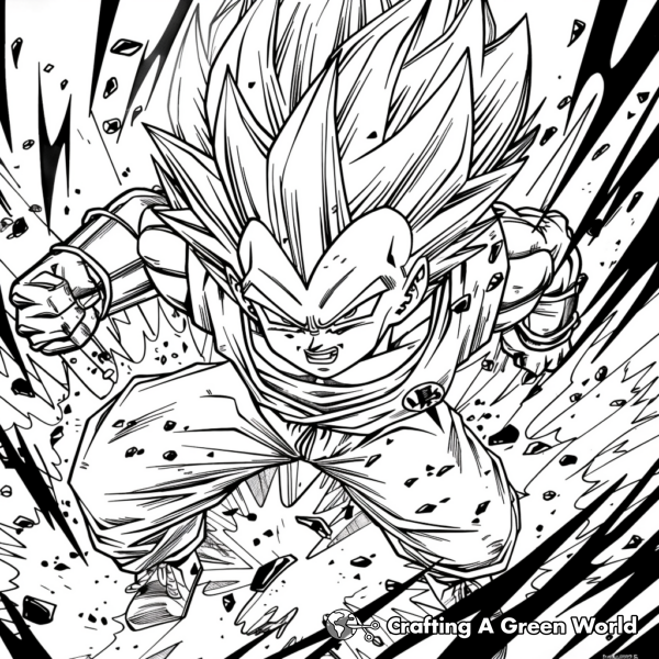 Dragon Ball Z Coloring Pages - Free & Printable!