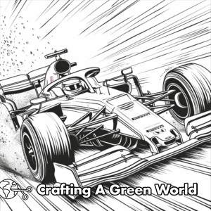 F1 Coloring Pages - Free & Printable!