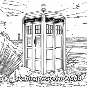 Dr. Who Coloring Pages - Free & Printable!