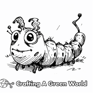 Caterpillar Coloring Pages - Free & Printable!