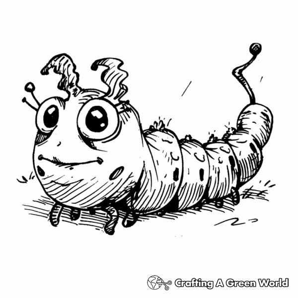 Caterpillar Coloring Pages - Free & Printable!