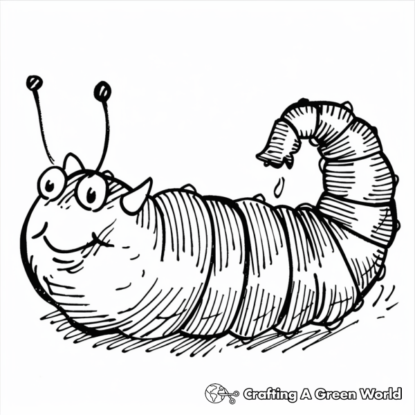 Caterpillar Coloring Pages - Free & Printable!