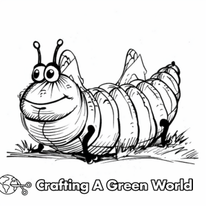 Caterpillar Coloring Pages - Free & Printable!