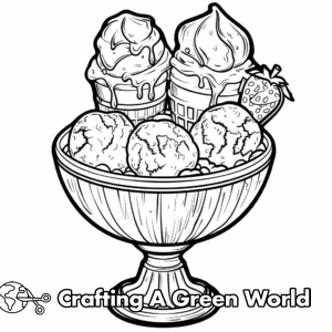 Sweet Treat Coloring Pages - Free & Printable!