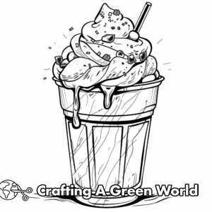 Cup Coloring Pages - Free & Printable!