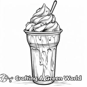 Cup Coloring Pages - Free & Printable!