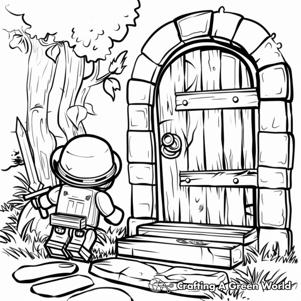 Figure Doors Roblox Coloring Pages - Free & Printable!