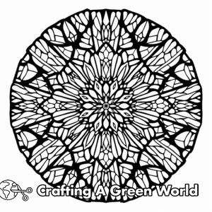 Difficult Mandala Coloring Pages - Free & Printable!