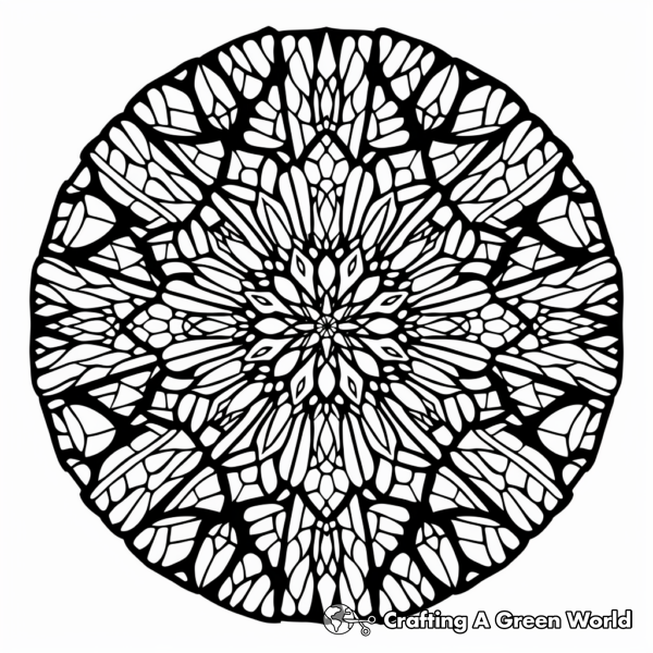 Difficult Mandala Coloring Pages - Free & Printable!
