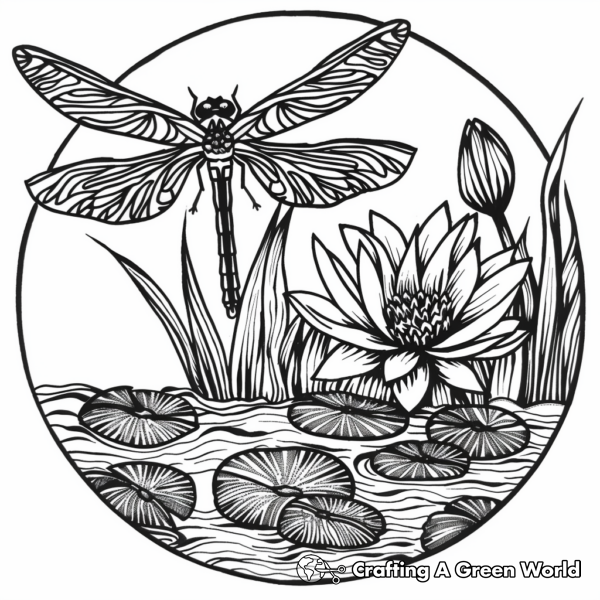 Pond Coloring Pages - Free & Printable!