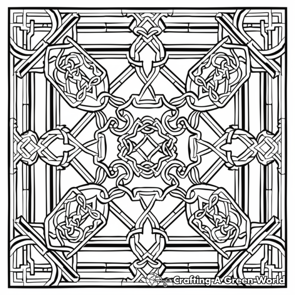 Adult Pattern Coloring Pages - Free & Printable!