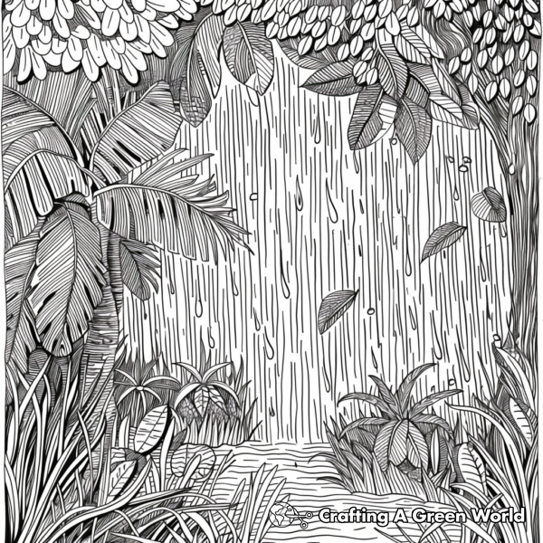 April Showers Coloring Pages - Free & Printable!