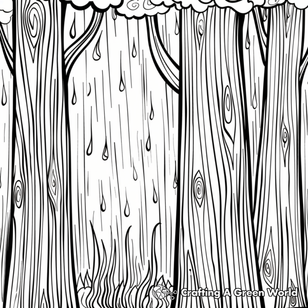 April Showers Coloring Pages - Free & Printable!