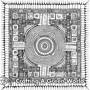 Square Coloring Pages - Free & Printable!