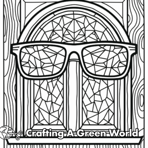 Glasses Coloring Pages - Free & Printable!
