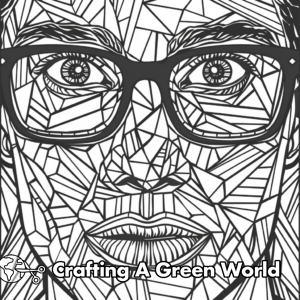 Glasses Coloring Pages - Free & Printable!