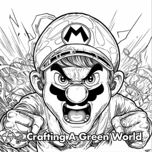 Mario Movie Coloring Pages - Free & Printable!
