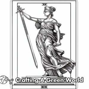 Tarot Card Coloring Pages - Free & Printable!