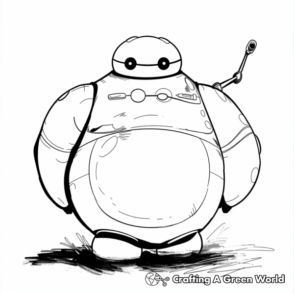 Baymax Coloring Pages - Free & Printable!