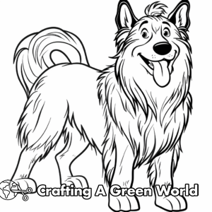 Collie Coloring Pages - Free & Printable!