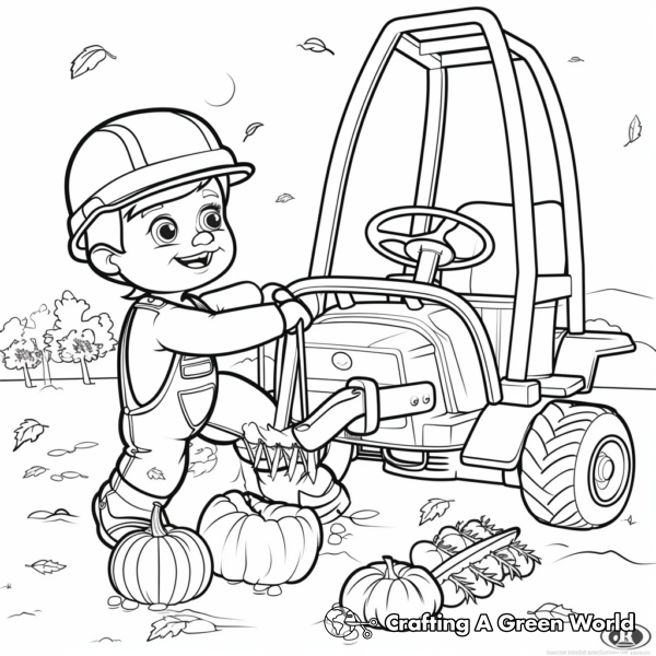 Harvest Coloring Pages - Free & Printable!