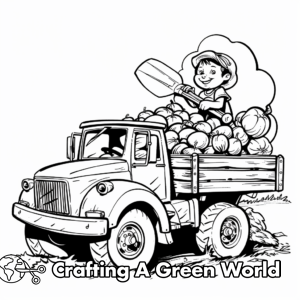 Harvest Coloring Pages - Free & Printable!