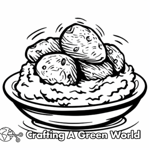 Potato Coloring Pages - Free & Printable!