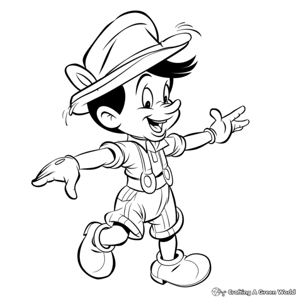 Pinocchio Coloring Pages - Free & Printable!