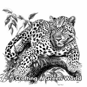 Leopard Coloring Pages - Free & Printable!