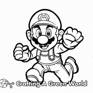 Mario Movie Coloring Pages - Free & Printable!