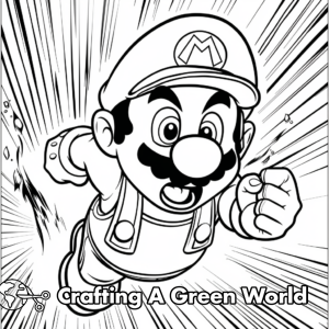 Mario Movie Coloring Pages - Free & Printable!