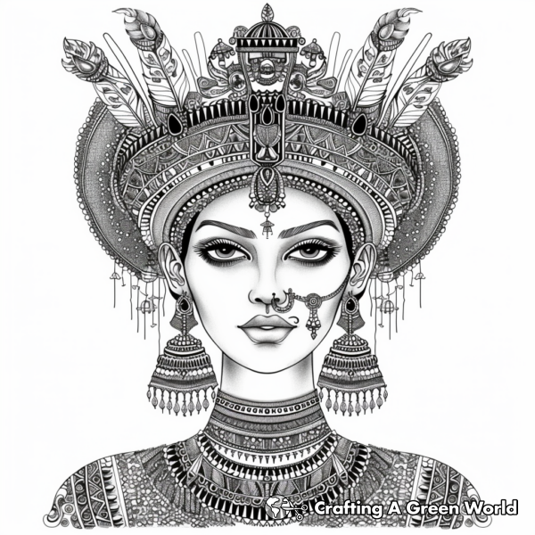 Queen Coloring Pages - Free & Printable!