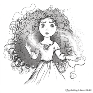 Merida Coloring Pages - Free & Printable!