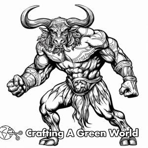 Greek Mythology Creatures Coloring Pages - Free & Printable!