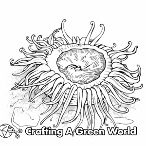 Sea Anemone Coloring Pages - Free & Printable!