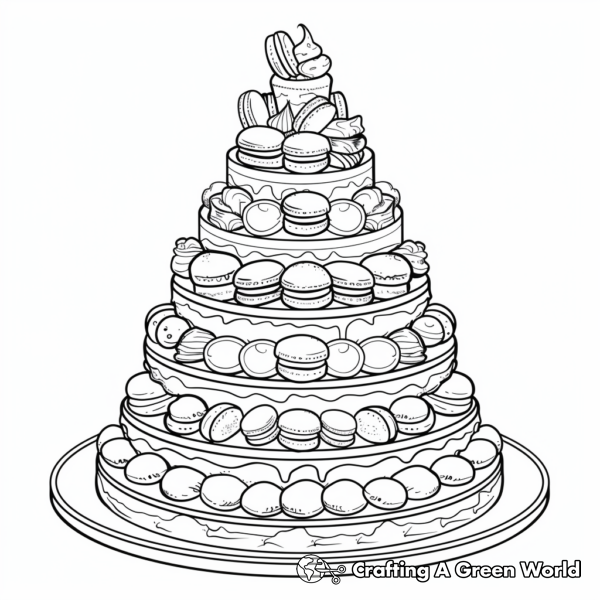 Cakey Coloring Pages - Free & Printable!