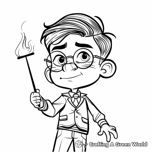 Magic Coloring Pages - Free & Printable!