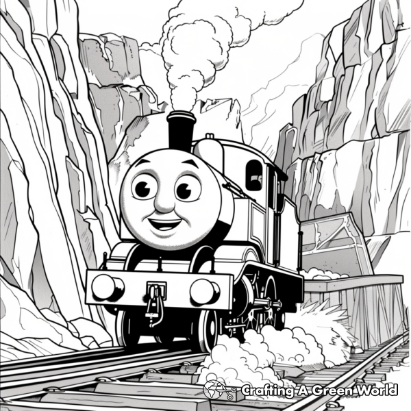 Thomas And Friends Coloring Pages - Free & Printable!